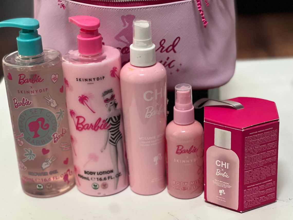 Barbie Toiletry Beauty Gift Basket - Etsy