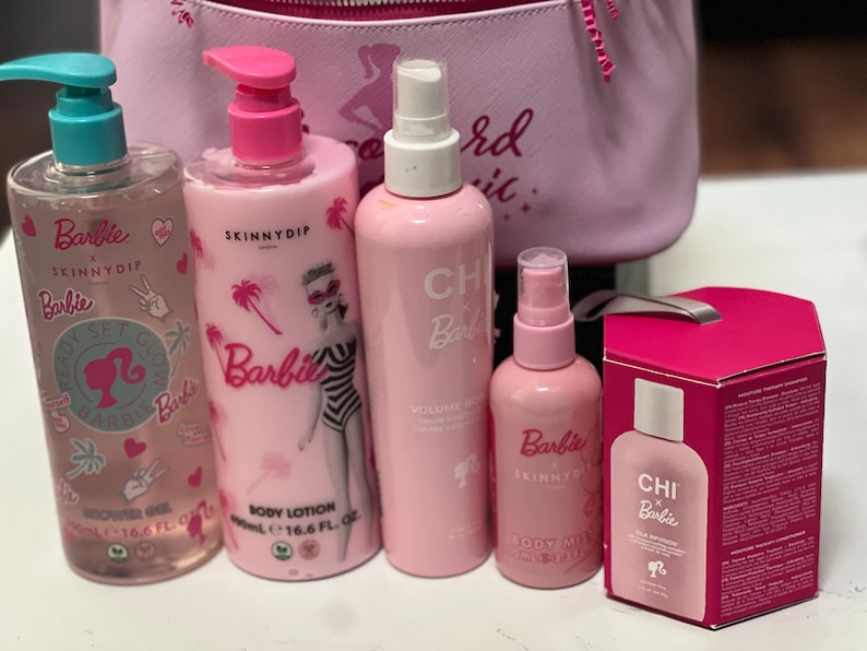 Barbie Toiletry Beauty Gift Basket - Etsy