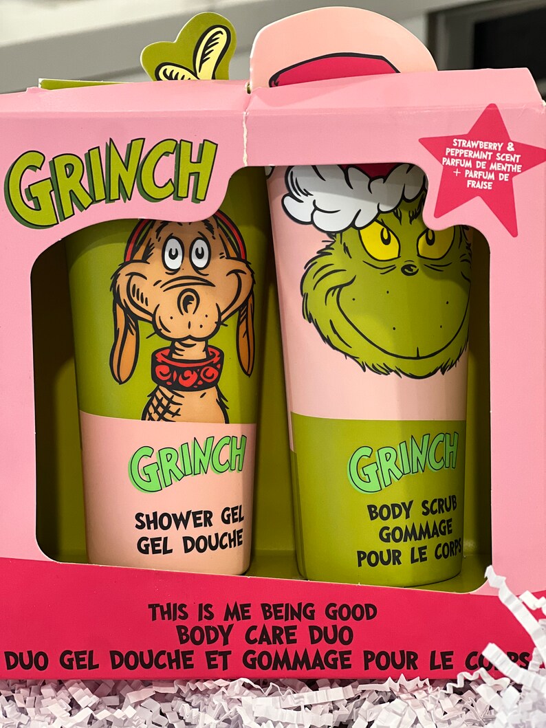 Grinch Spa Gift Basket - Etsy