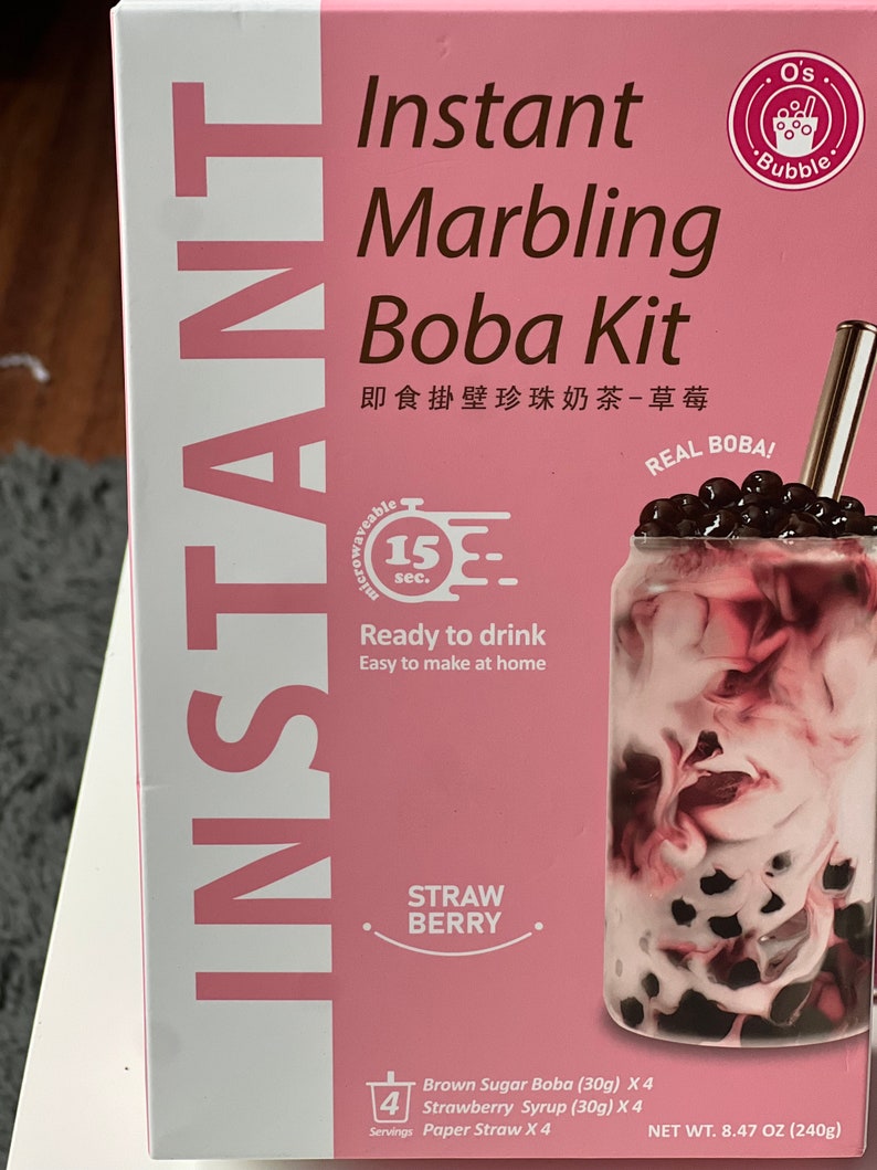 Boba Bubble Tea Basket - Etsy