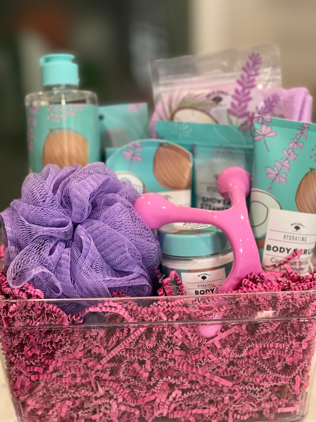 Mothers Day Relax Spa Gift Basket - Etsy