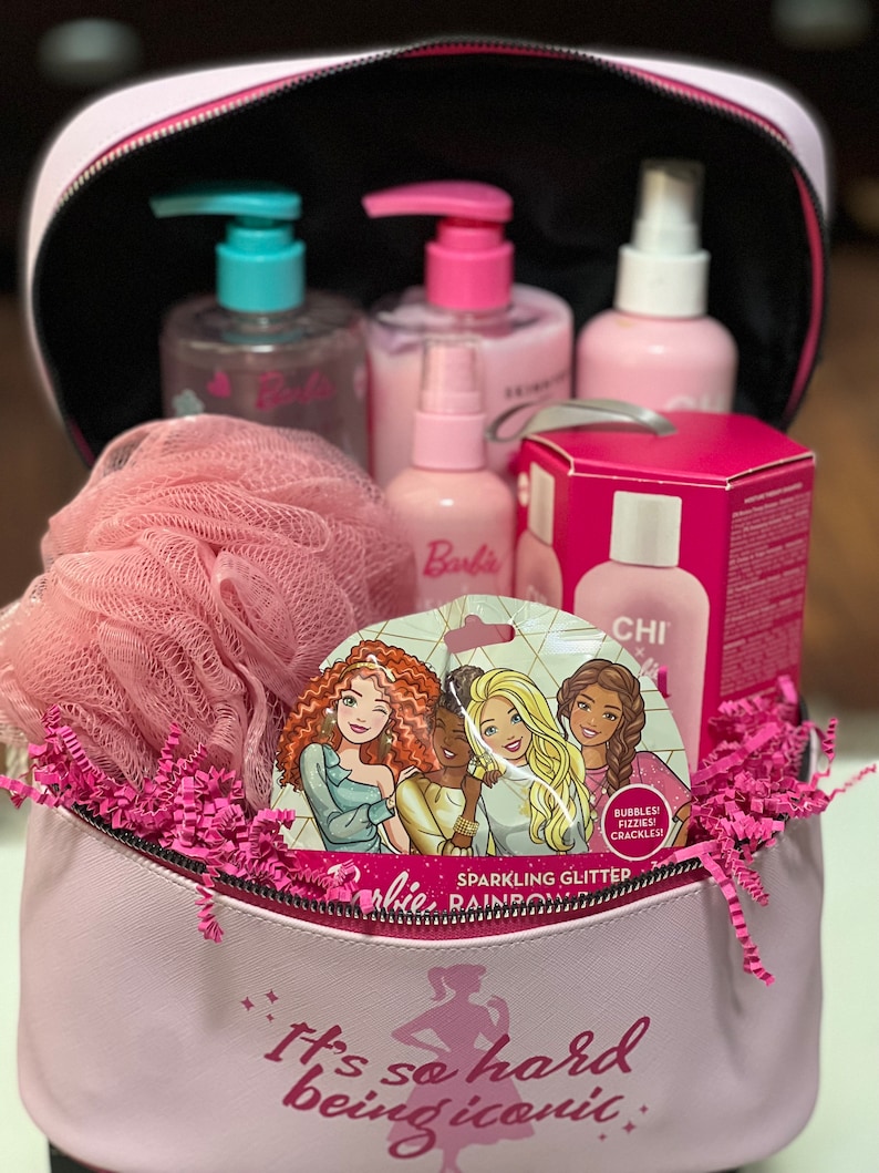 Barbie Toiletry Beauty Gift Basket - Etsy