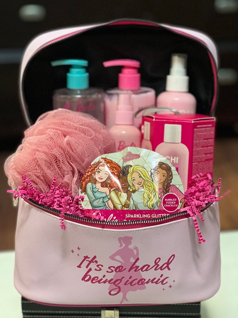 Barbie Toiletry Beauty Gift Basket - Etsy