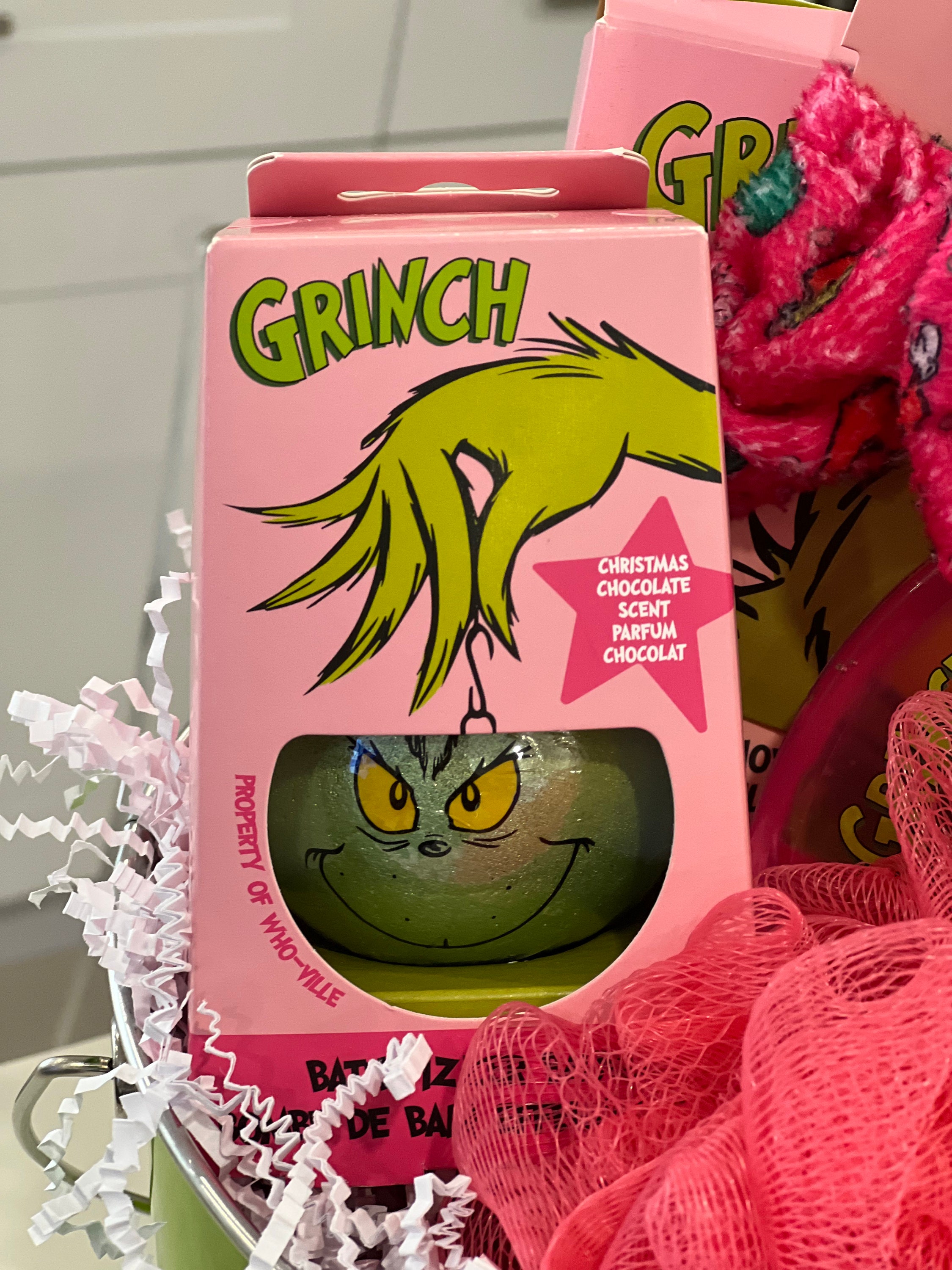 Grinch Spa Gift Basket - Etsy