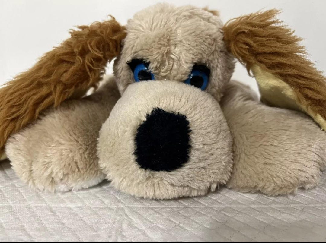 Vtg Plush Dog Stuffed Animal Fleagle Beagle Daphne 1982 Antics Matthew ...