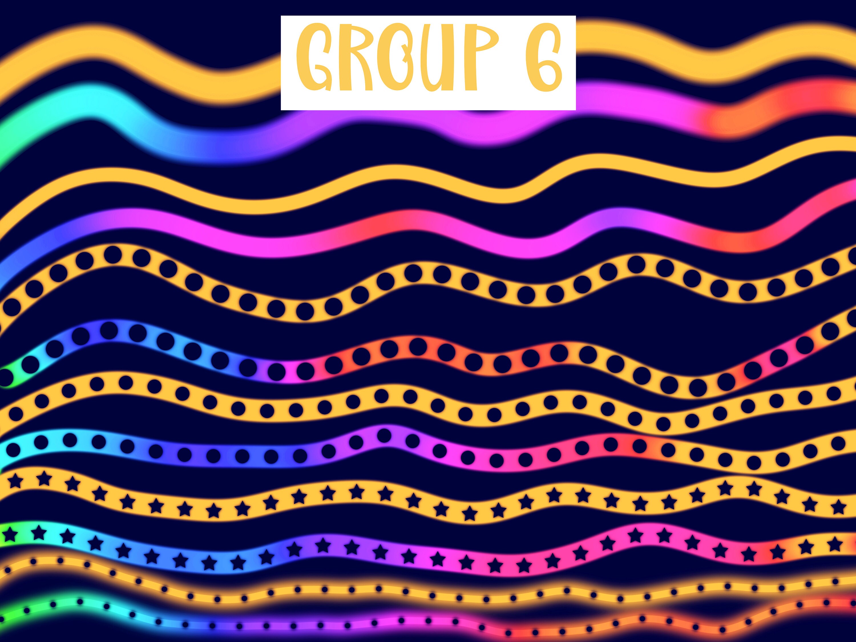 80 Christmas Lights Procreate Brushes, Procreate Brushes Bundle ...