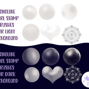 Procreate Pearl Brushes, Pearl Procreate Brushes, Realistic Jewelry ...