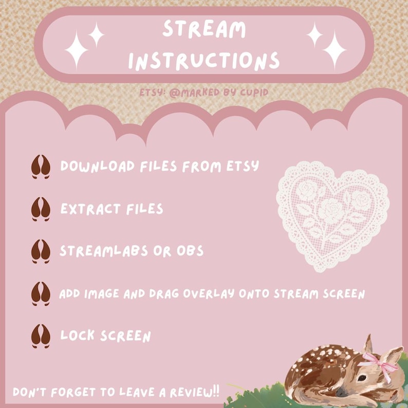 Simple Fawn Stream Overlay - Valorant (digital Download) - Etsy