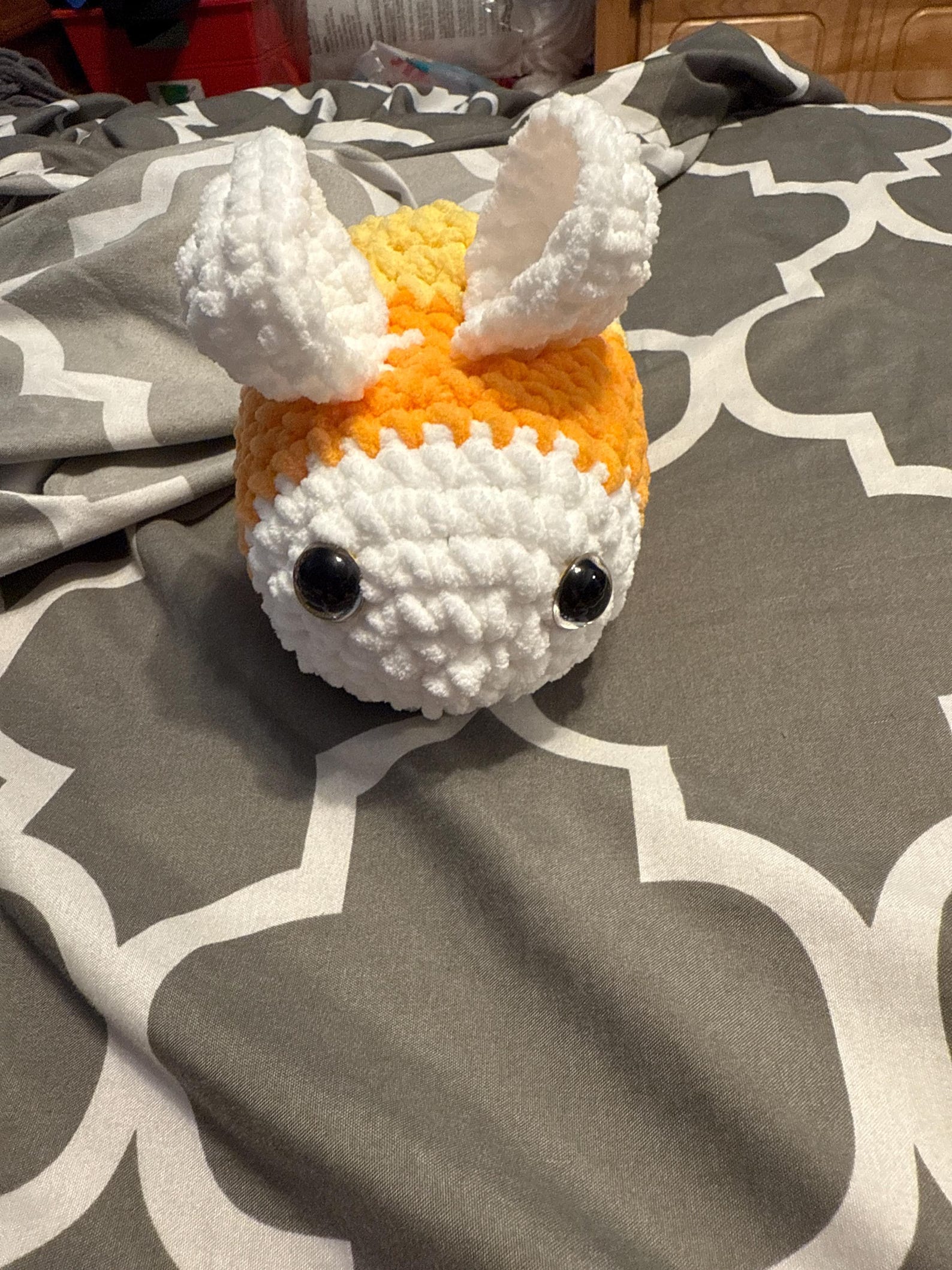Crochet Candy Corn Bee - Etsy