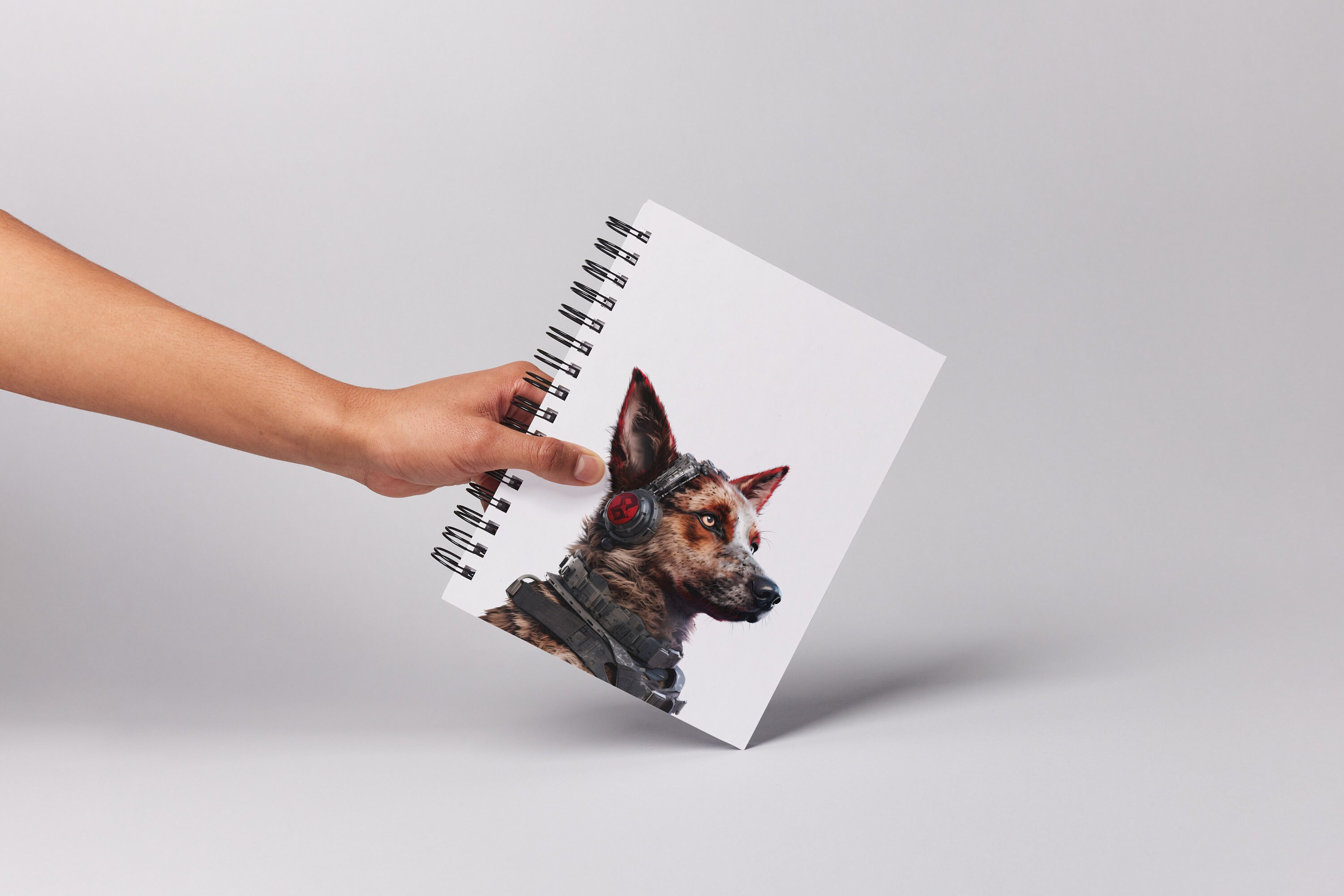 Australian Cattle Dog Cyberpunk Art Print, Red Heeler ACD Painting Wall ...