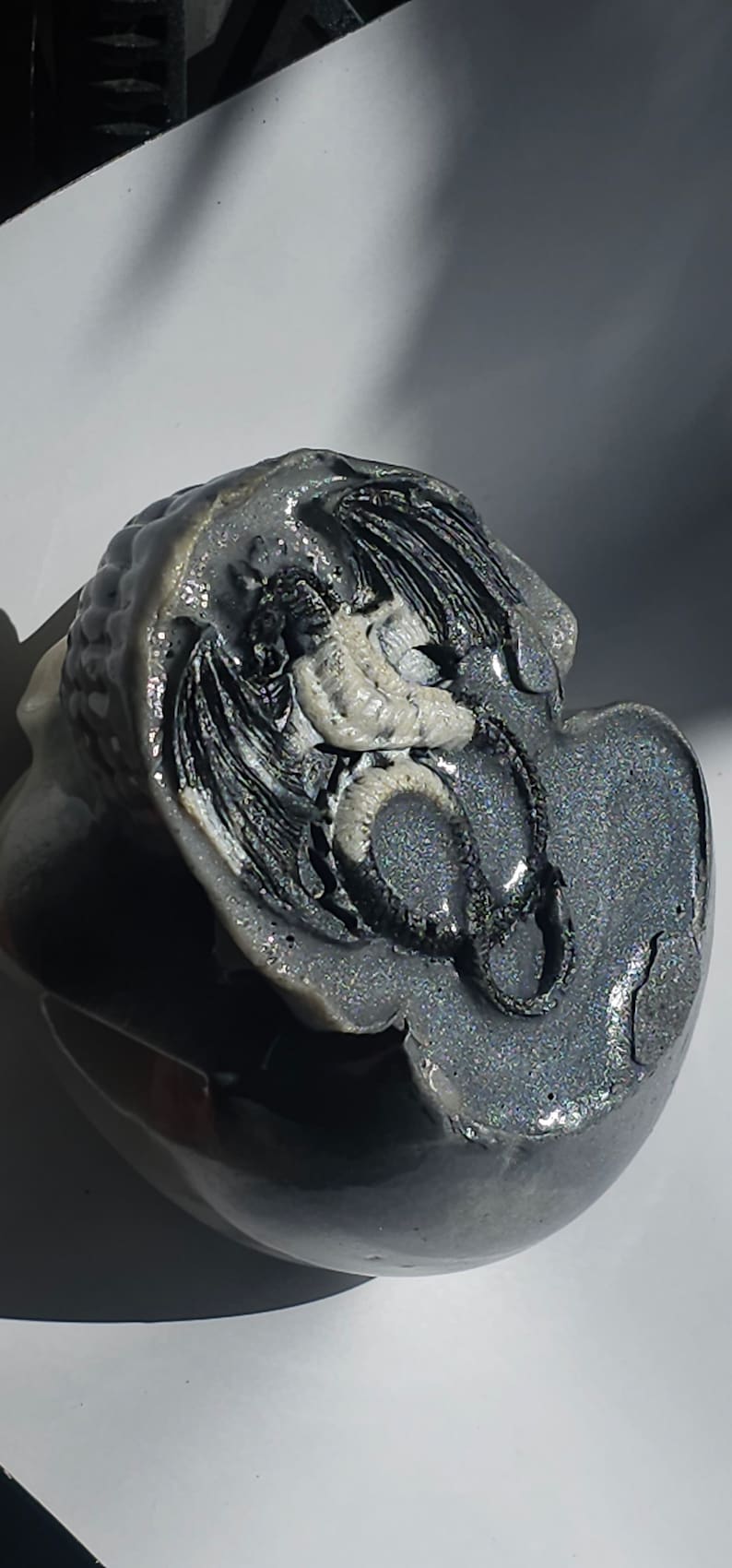 Bonded Marble Skull - Etsy