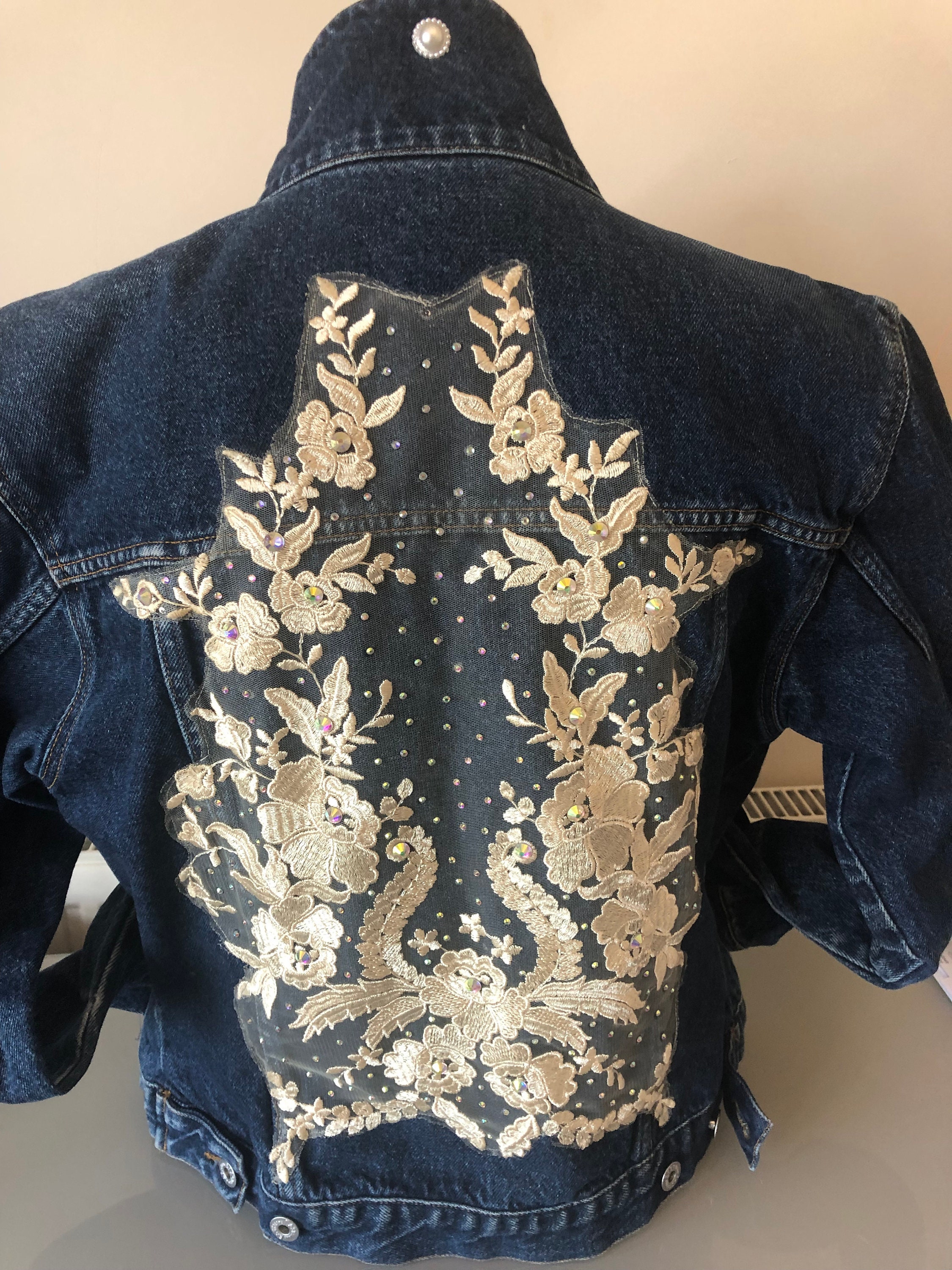 Recycled - Upcycled Denim Jackets - Etsy