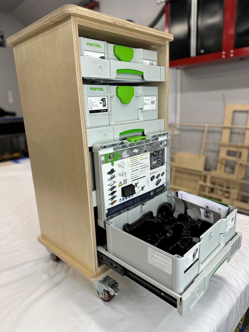 Multicart Tool Stack, Festool Systainer Caddy, Festool Systainer ...