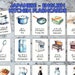 Japanese English Study Kitchen Theme Flashcards - Hiragana Cards, Learn ...