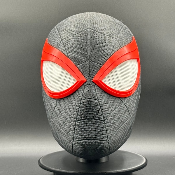 Spiderman Miles Morales Mask - Etsy