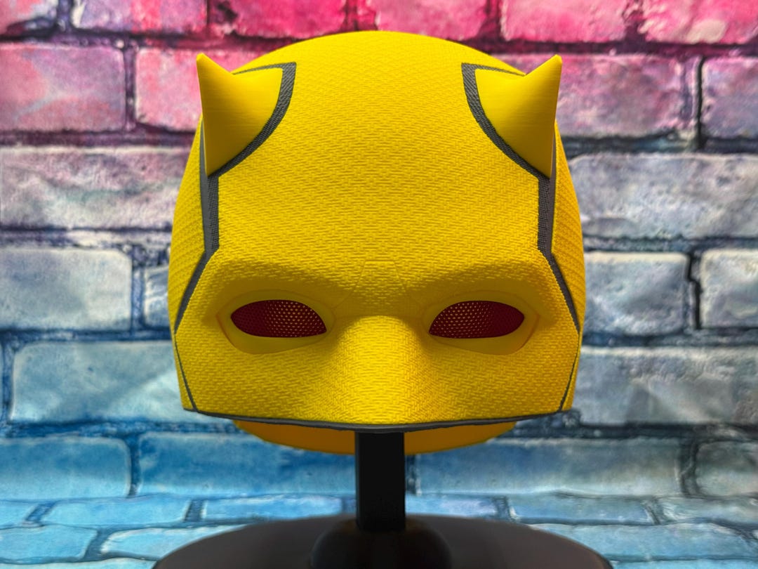 Daredevil Born Again Helmet/mask 3D Printed Cosplay (she Hulk Yellow ...