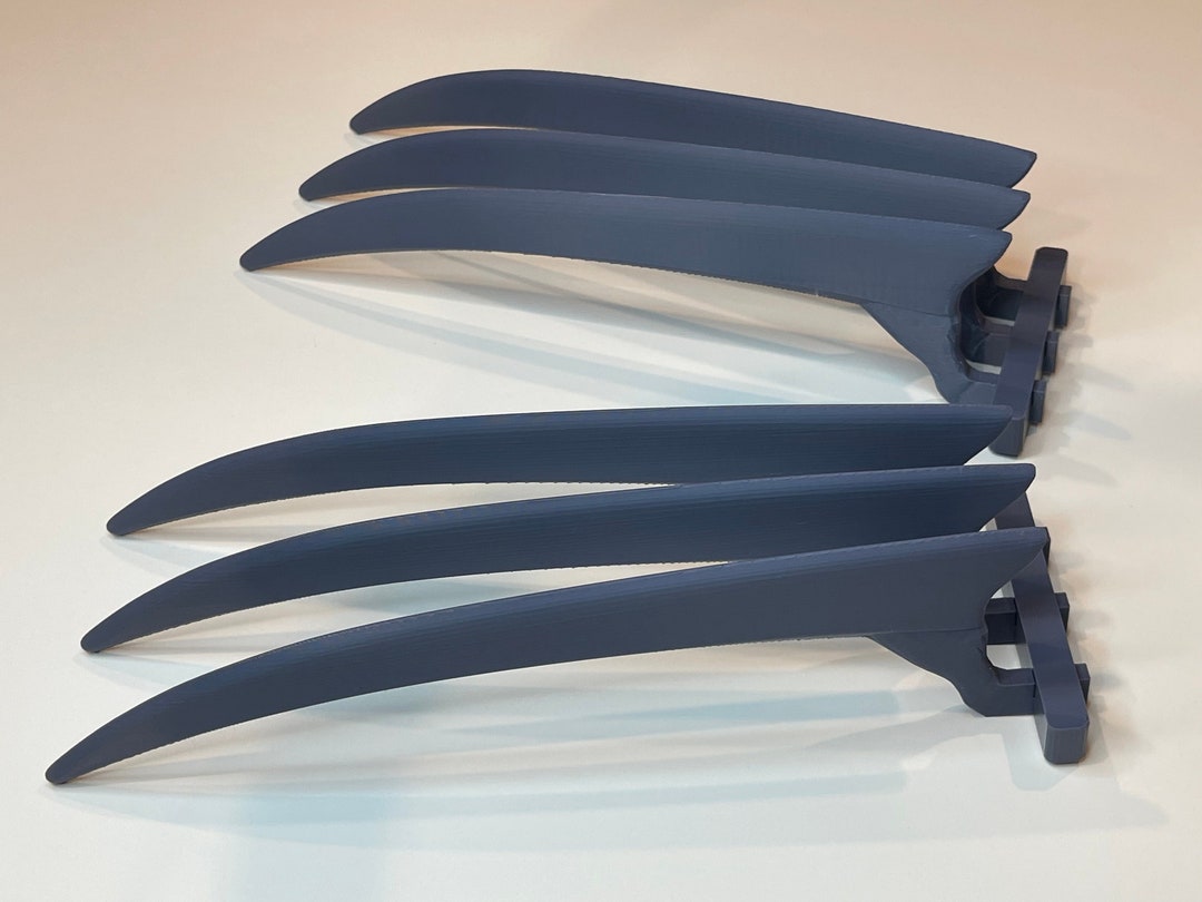 Wolverine Claws Cosplay 3D Printed Raw DIY Kit - Etsy