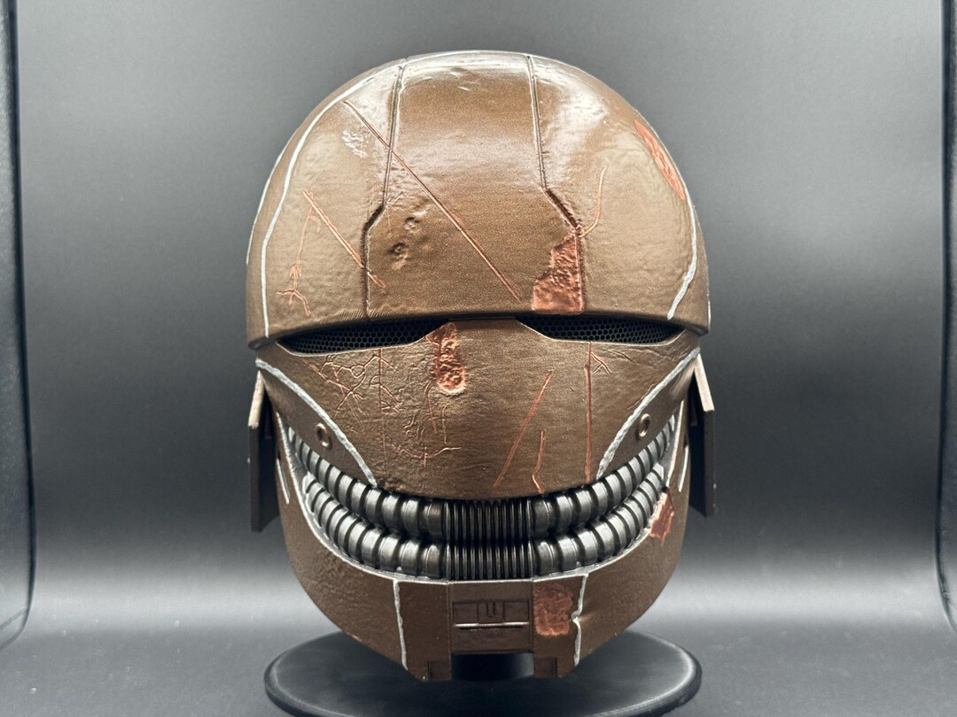 Acolyte Sith Stranger Qimir Inspired Helmet Cosplay 3D Printed, Painted ...