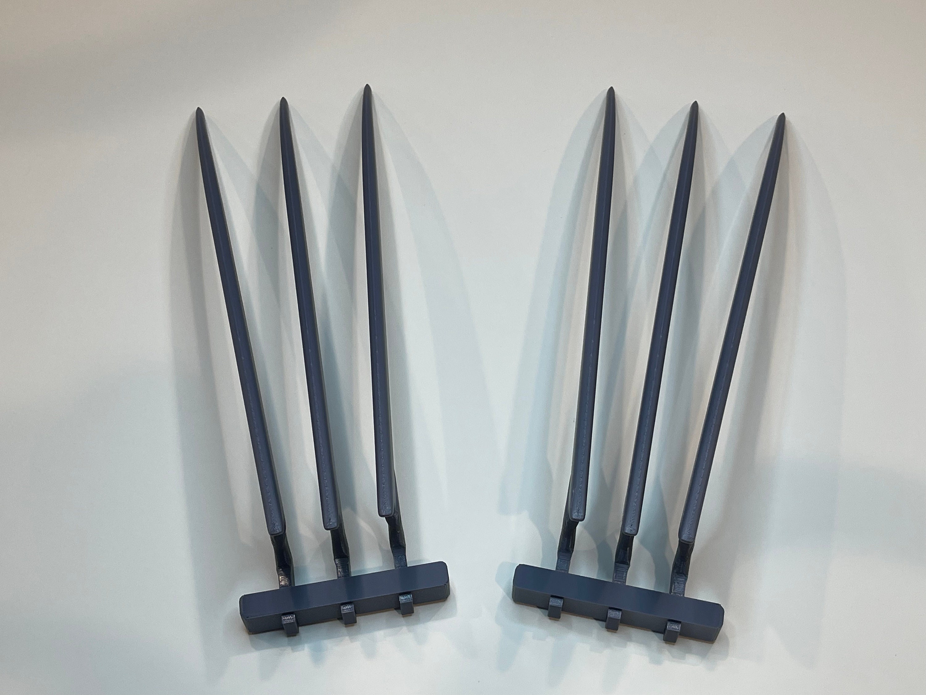 Wolverine Claws Cosplay 3D Printed Raw DIY Kit - Etsy