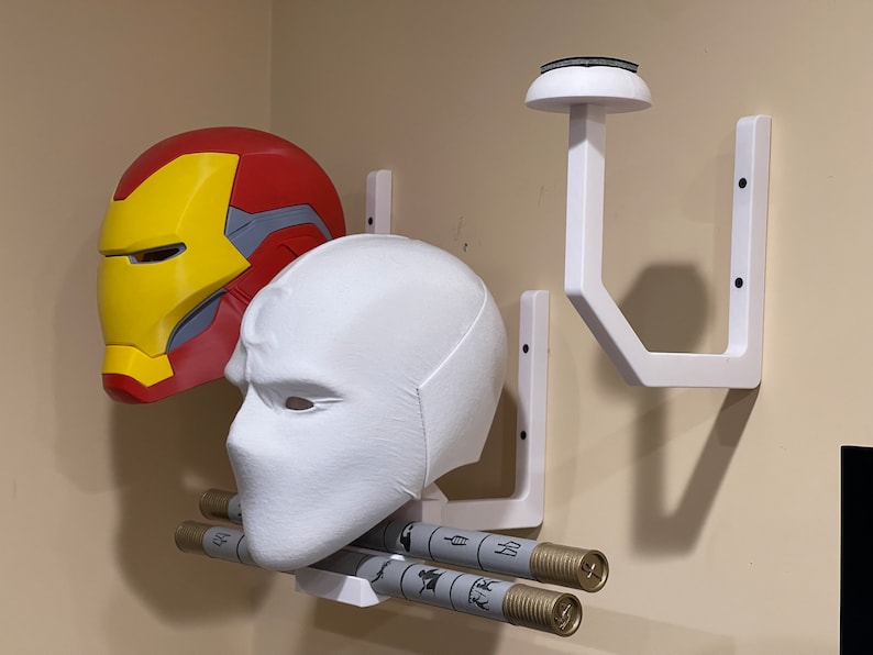 Cosplay Helmet Wall Mount Display Holder 3D Printed - Etsy