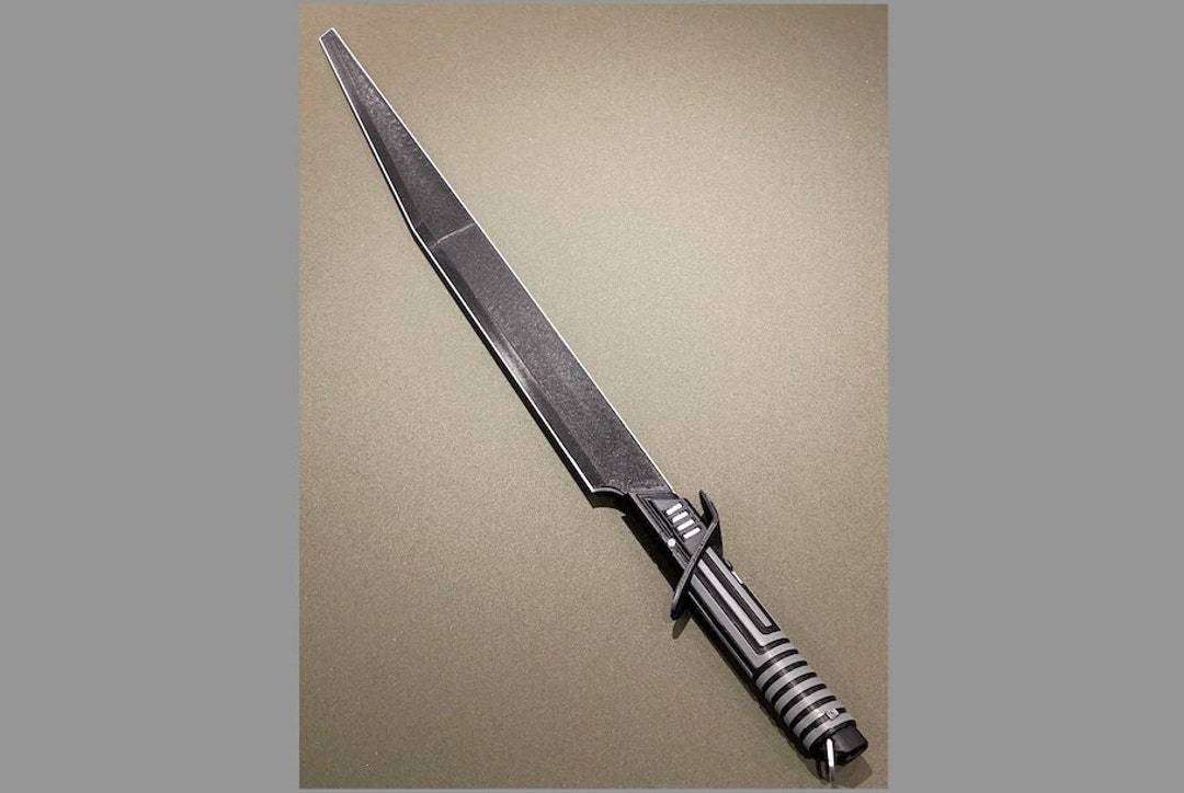 Mandalorian Darksaber Inspired Cosplay Prop - Etsy