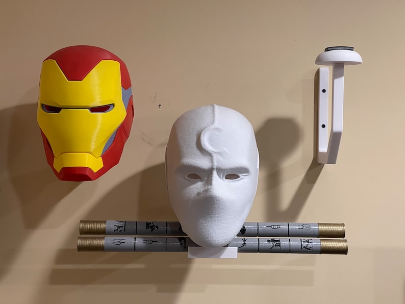 Cosplay Helmet Wall Mount Display Holder 3D Printed - Etsy