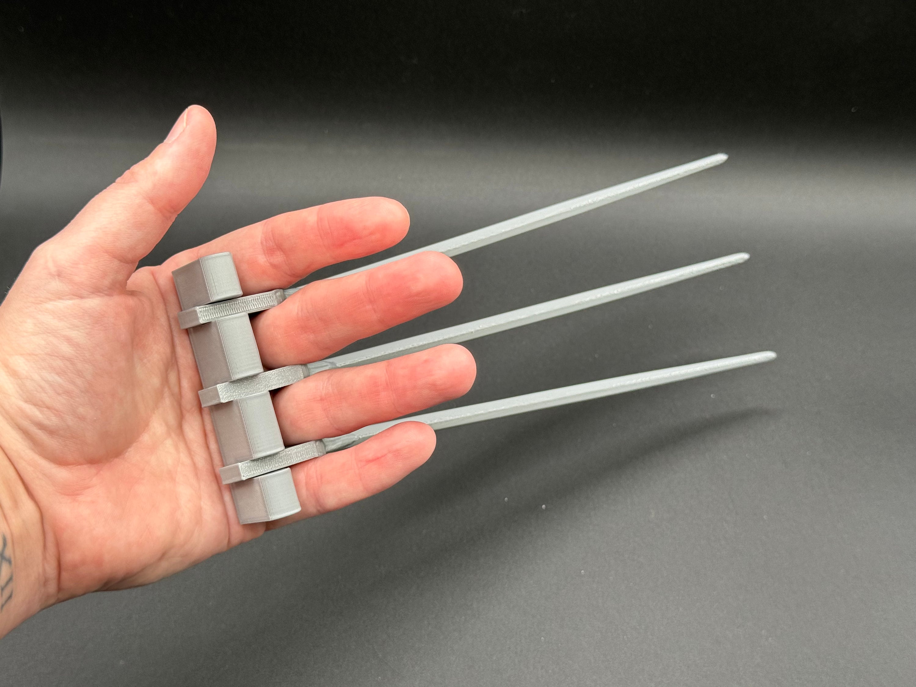 Wolverine Claws Cosplay 3D Printed Raw DIY Kit - Etsy