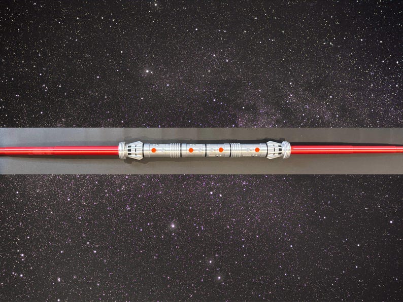 Darth Maul Inspired Lightsaber Cosplay Prop W/ Collapsible Blade (3D ...