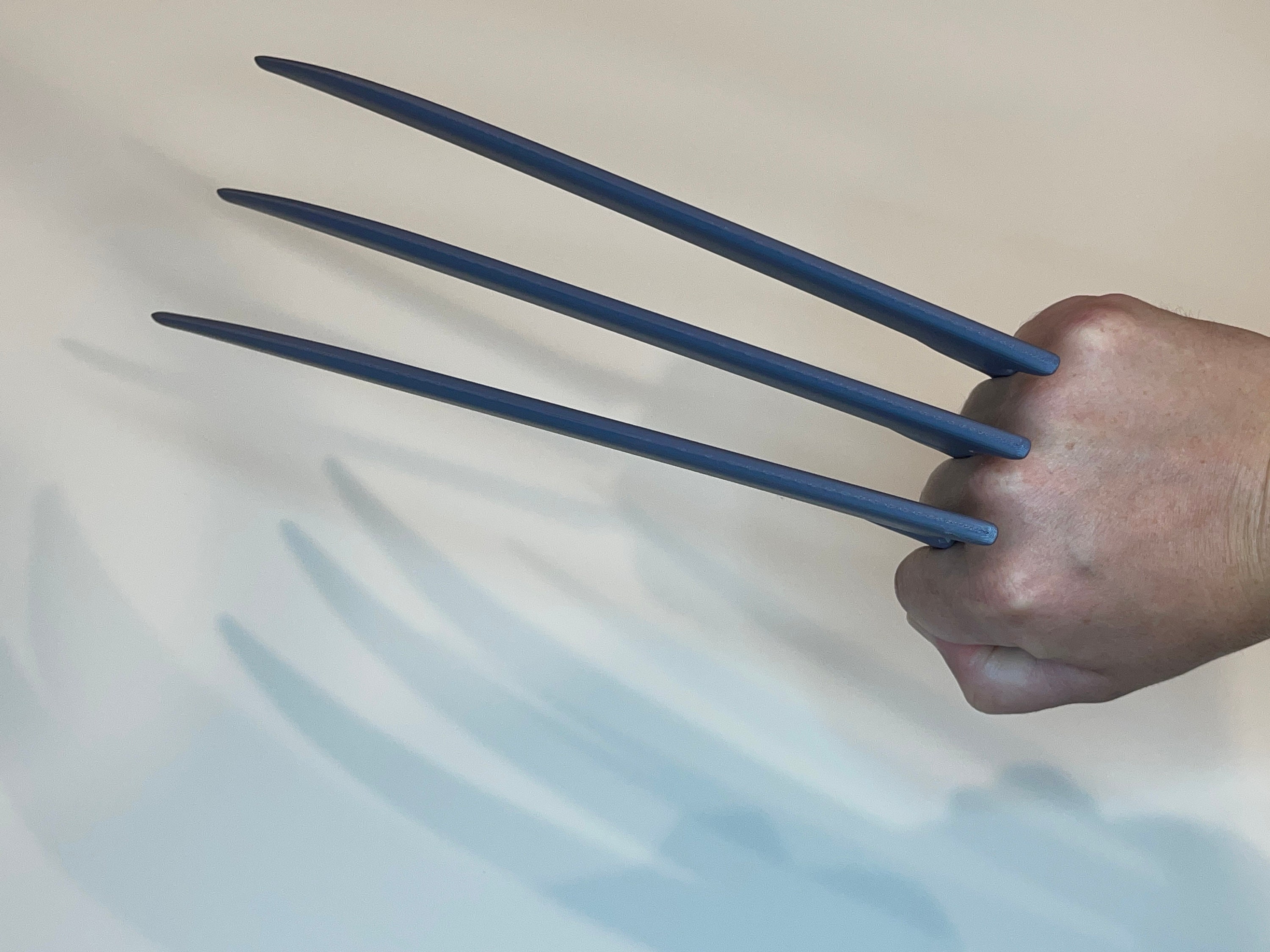Wolverine Claws Cosplay 3D Printed Raw DIY Kit - Etsy