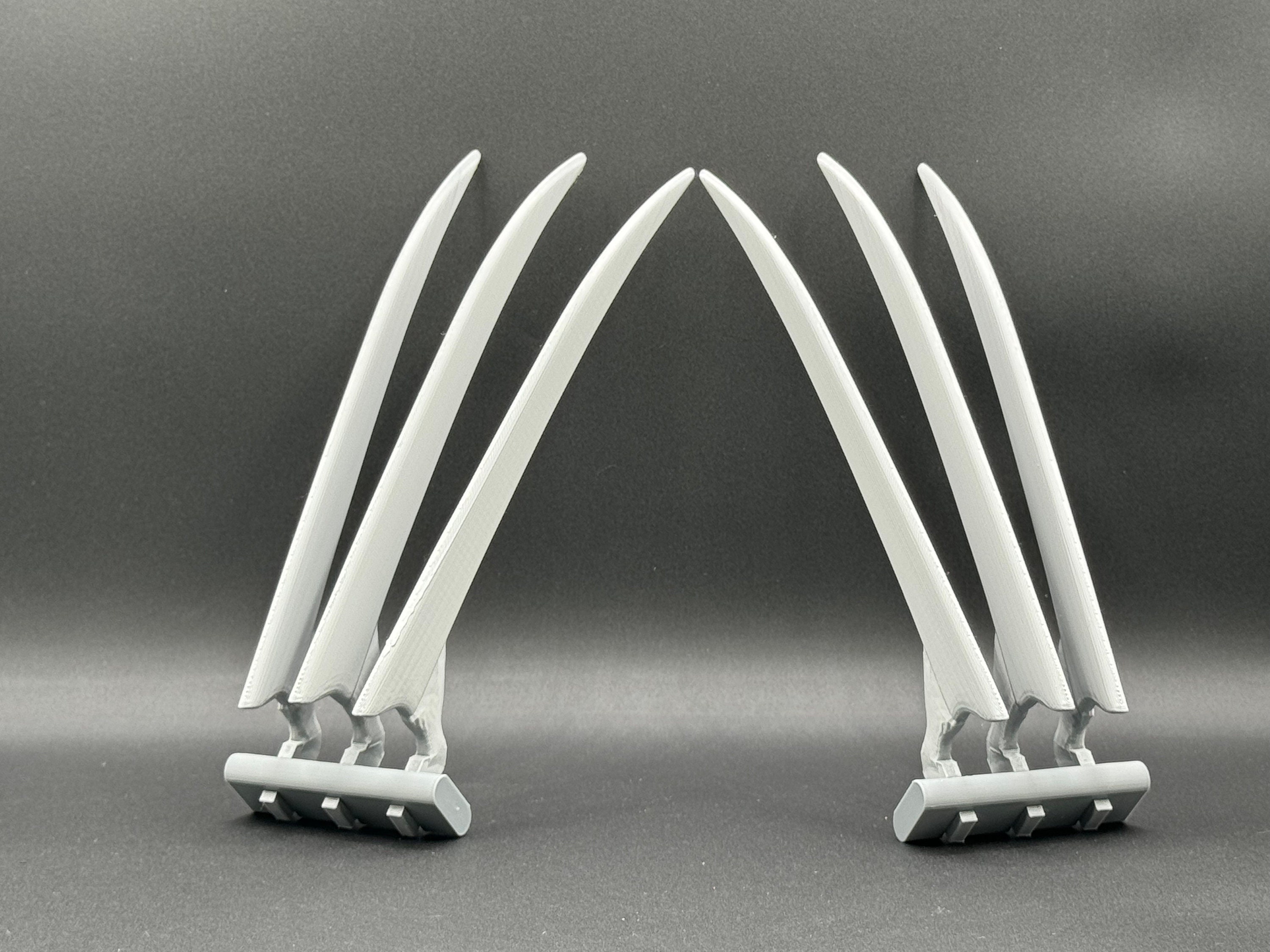 Wolverine Claws Cosplay 3D Printed Raw DIY Kit - Etsy