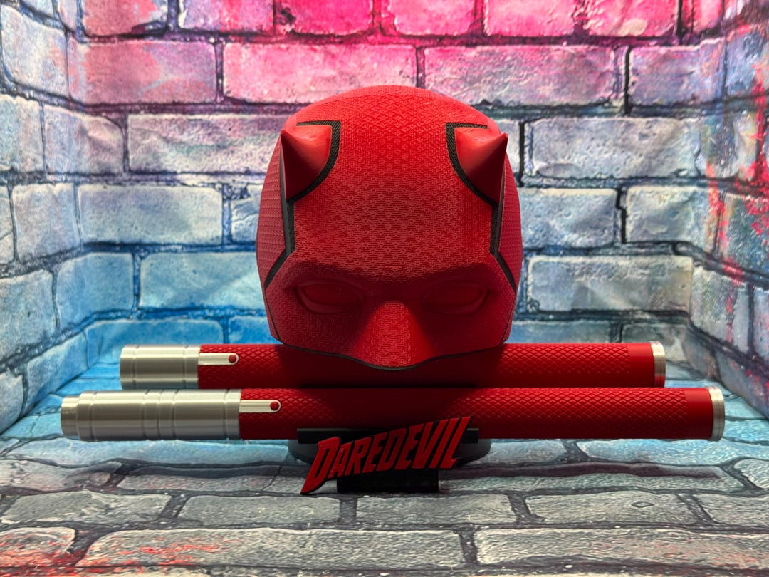 Daredevil Born Again Package Deal (helmet/clubs/holster/stand) 3D ...