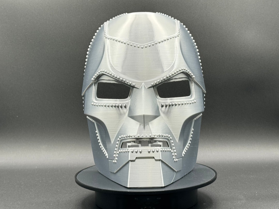 Dr Doom Inspired Mask RDJ MCU SDCC 3D Printed Cosplay Faceplate - Etsy
