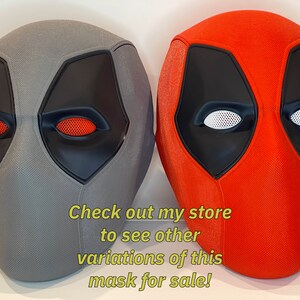 Poolverine Deadpool & Wolverine Inspired Mash-up Helmet/mask 3D Printed ...