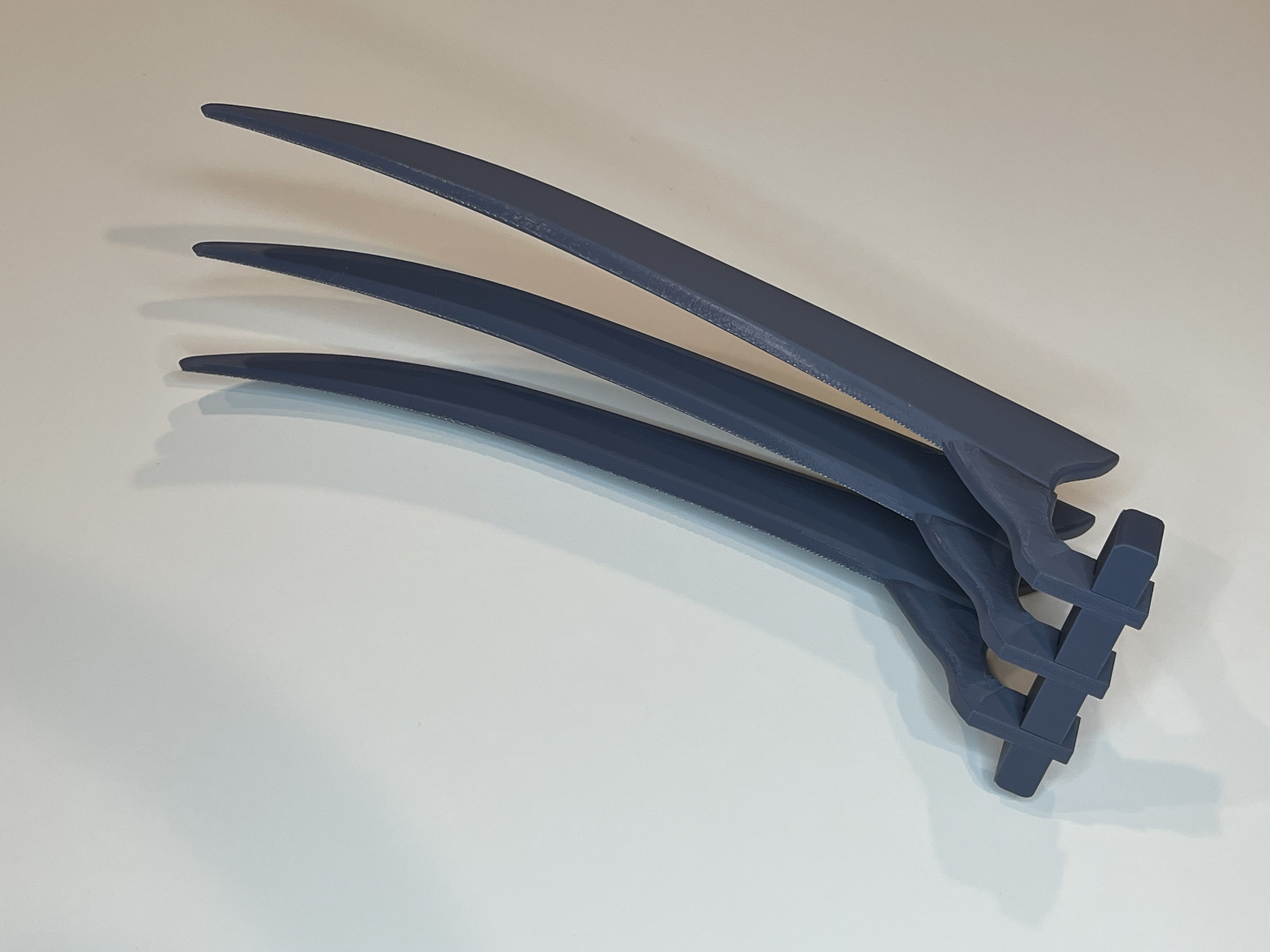 Wolverine Claws Cosplay 3D Printed Raw DIY Kit - Etsy