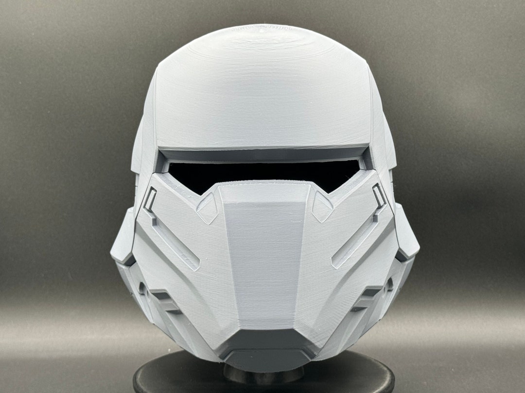 Helldivers 2 Exterminator Inspired Helmet Cosplay 3D Printed Raw DIY ...