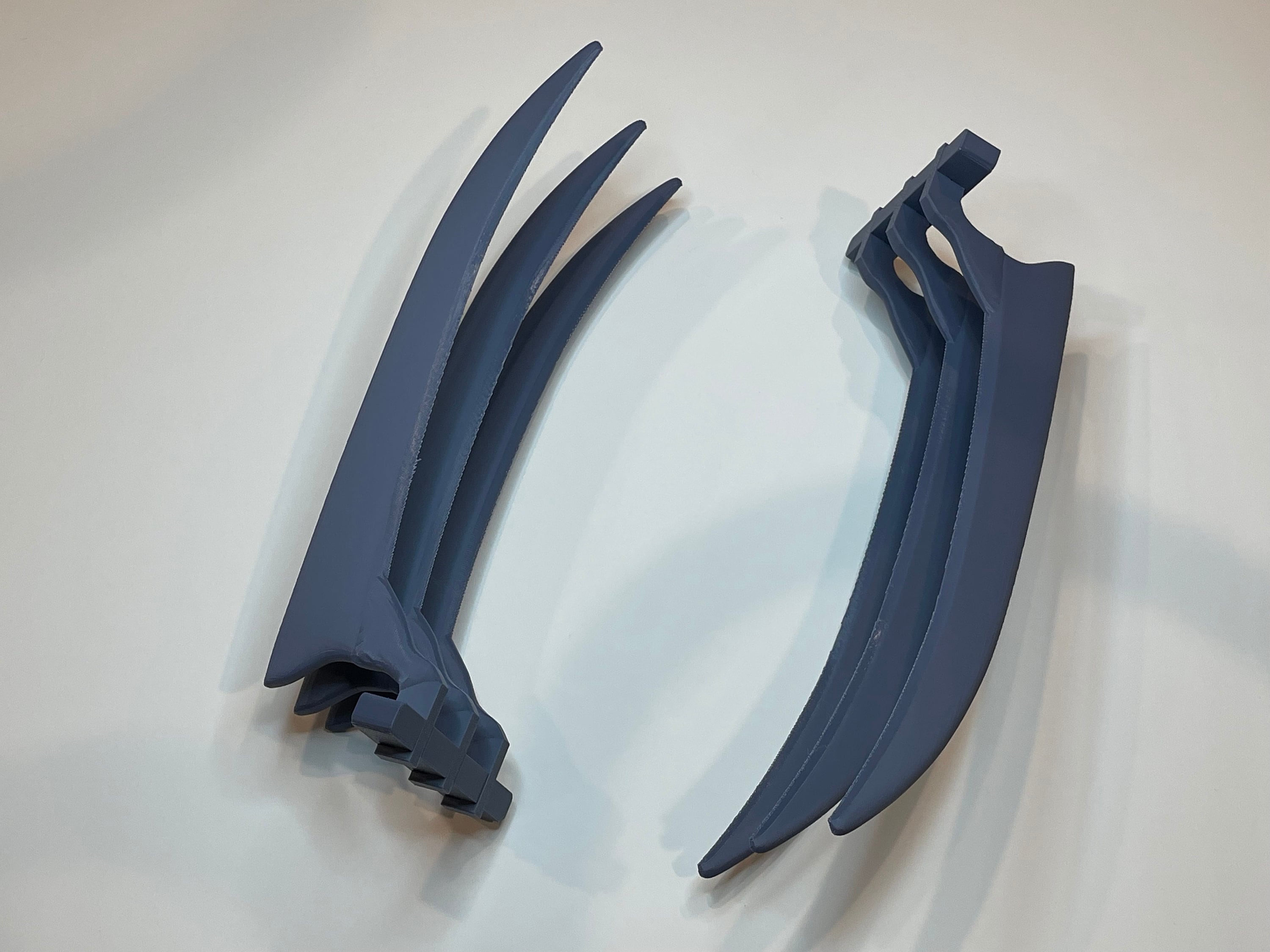 Wolverine Claws Cosplay 3D Printed Raw DIY Kit - Etsy