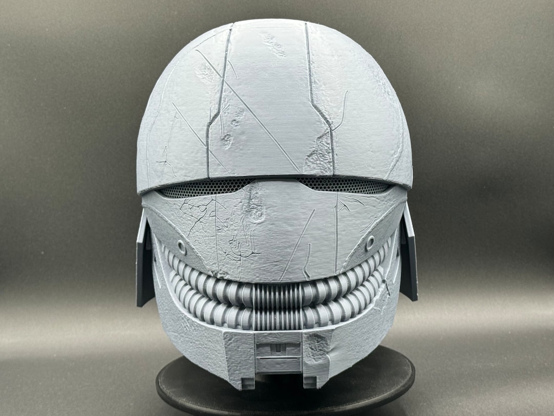 Acolyte Sith Stranger Qimir Inspired Helmet Cosplay 3D Printed Raw DIY ...