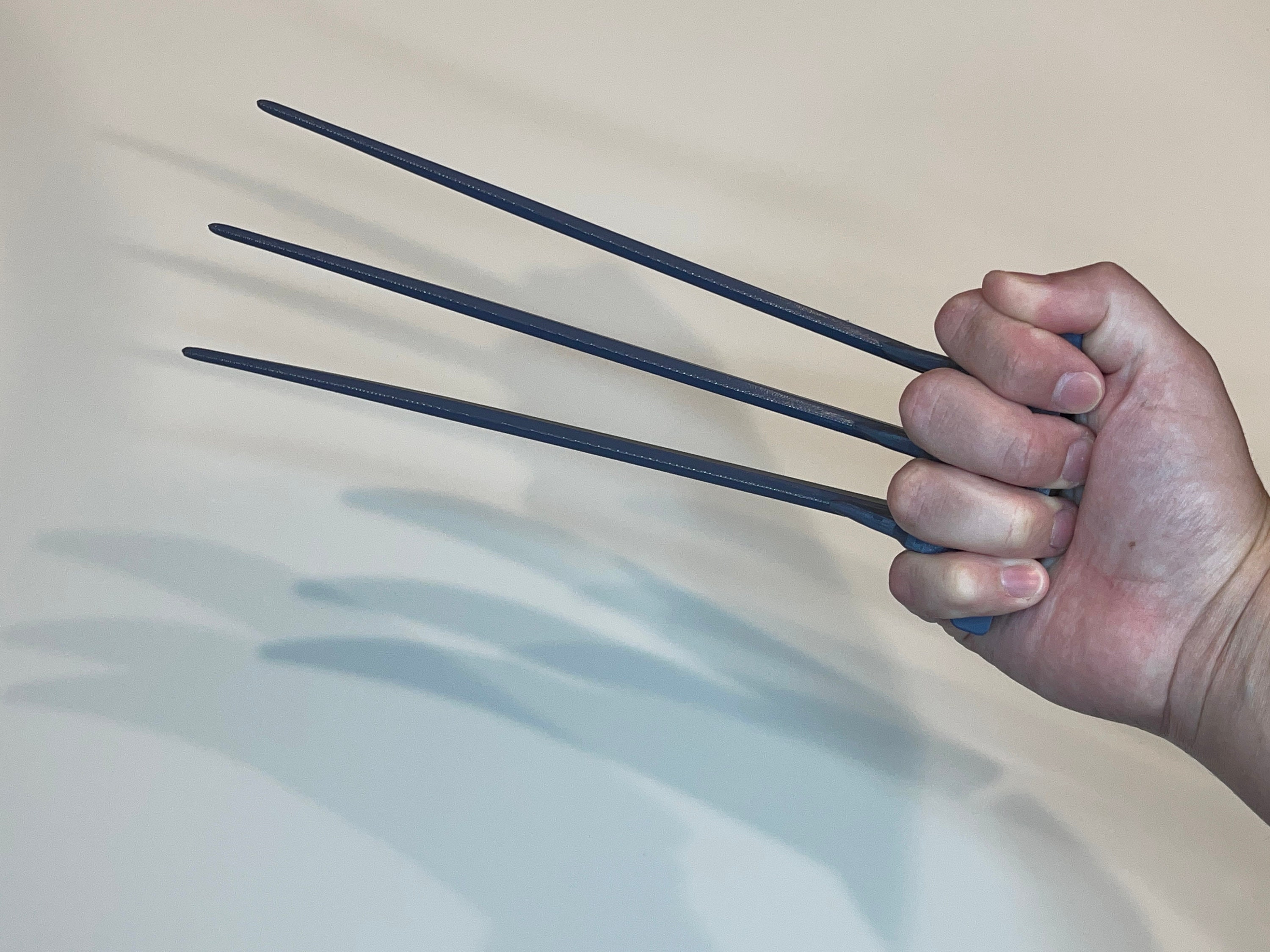 Wolverine Claws Cosplay 3D Printed Raw DIY Kit - Etsy