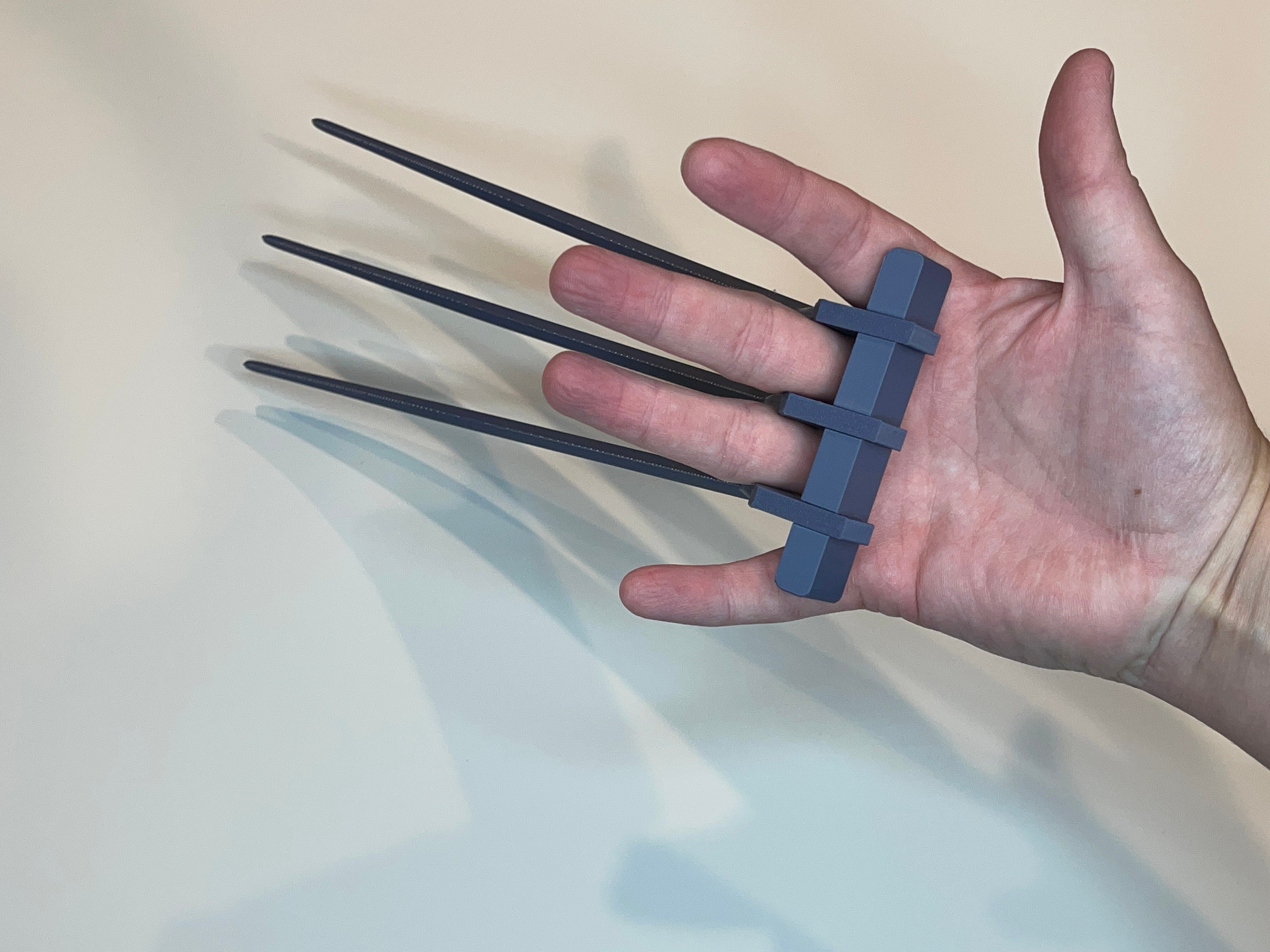 Wolverine Claws Cosplay 3D Printed Raw DIY Kit - Etsy