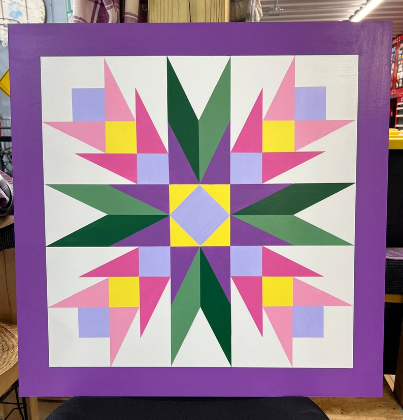 Barn Quilts, Barn Quilt for Outdoors, Wall Art, Custom Gift, Painting ...