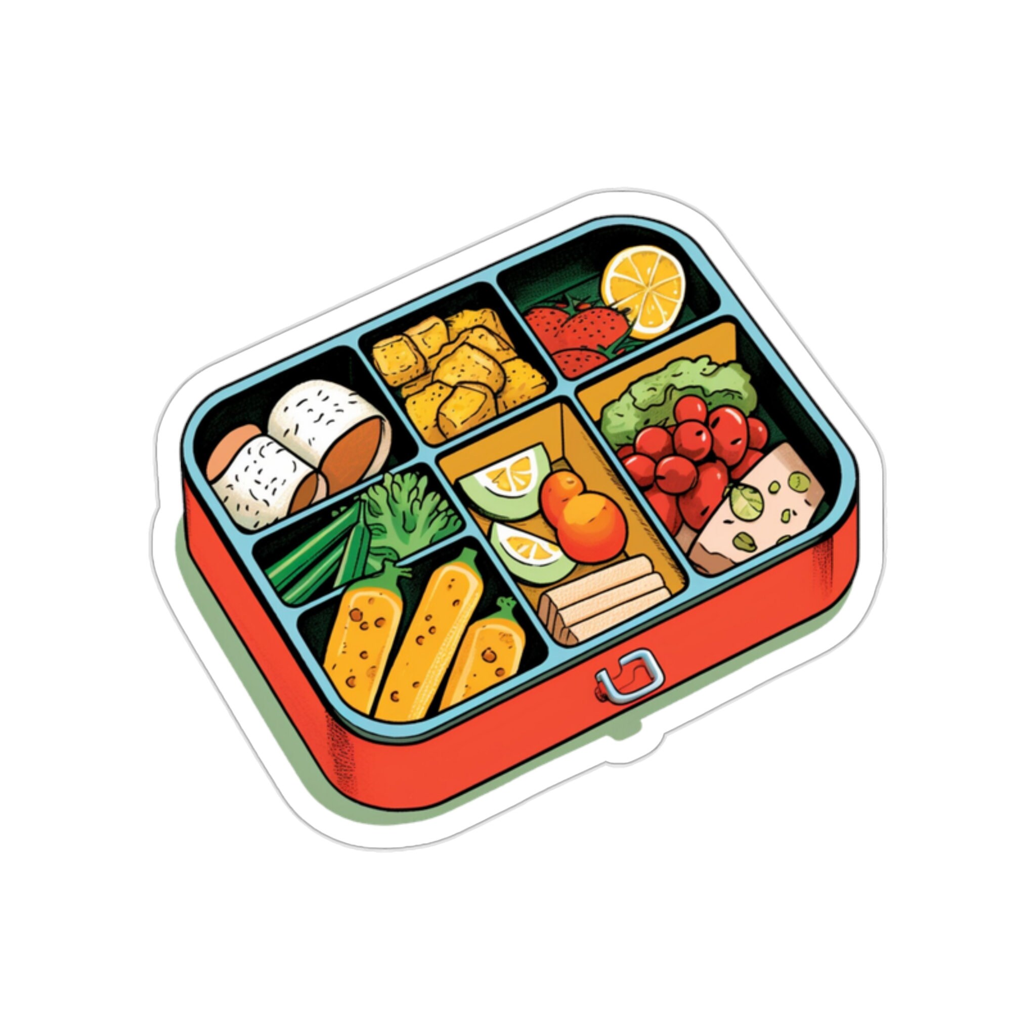 BENTO BOX - Die-cut Stickers | Japanese | Traditional | Lunchbox - Etsy