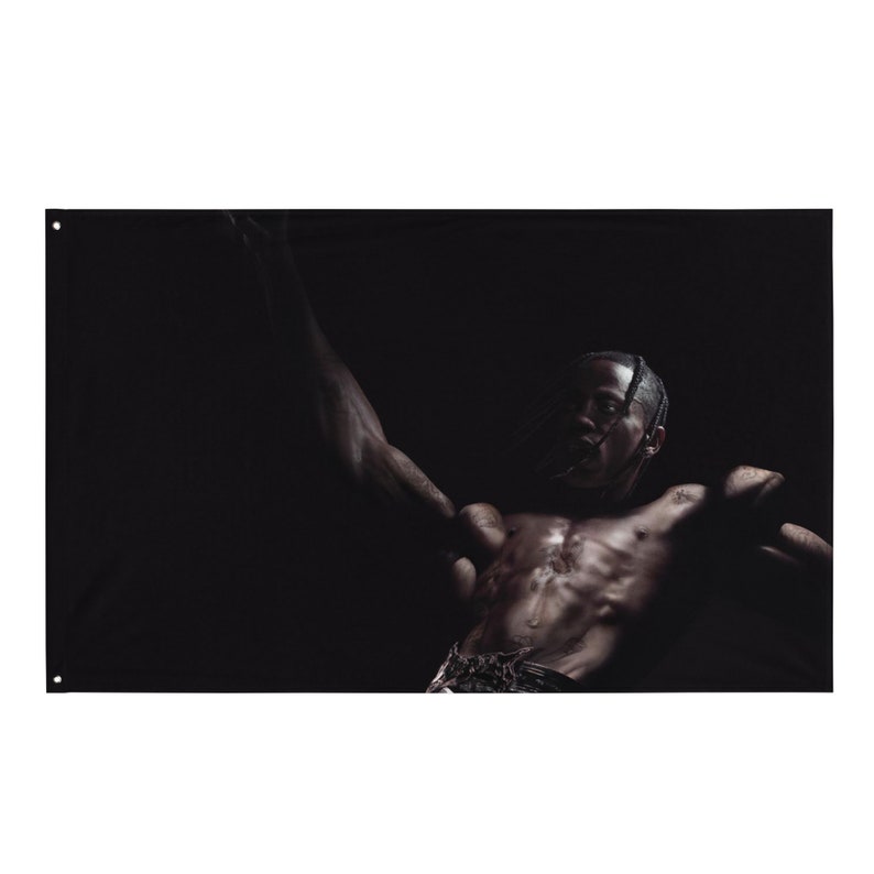 Travis Scott Utopia Cover Flag Rapper - Etsy Australia