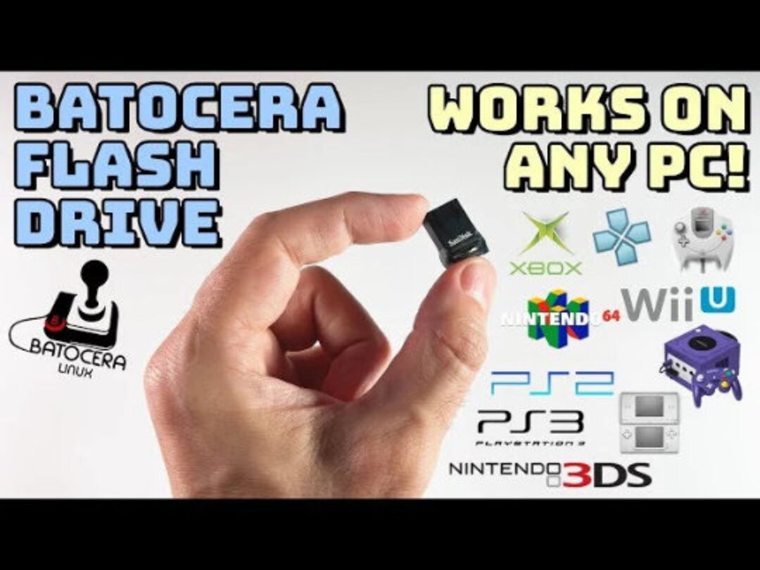 Batocera Retro 40k-games 64gb Flash Drive Wii Gamecube - Etsy