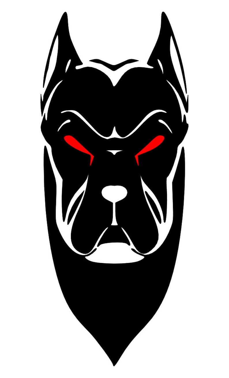 Angry Dog Digital Download Files SVG DXF PDF - Etsy