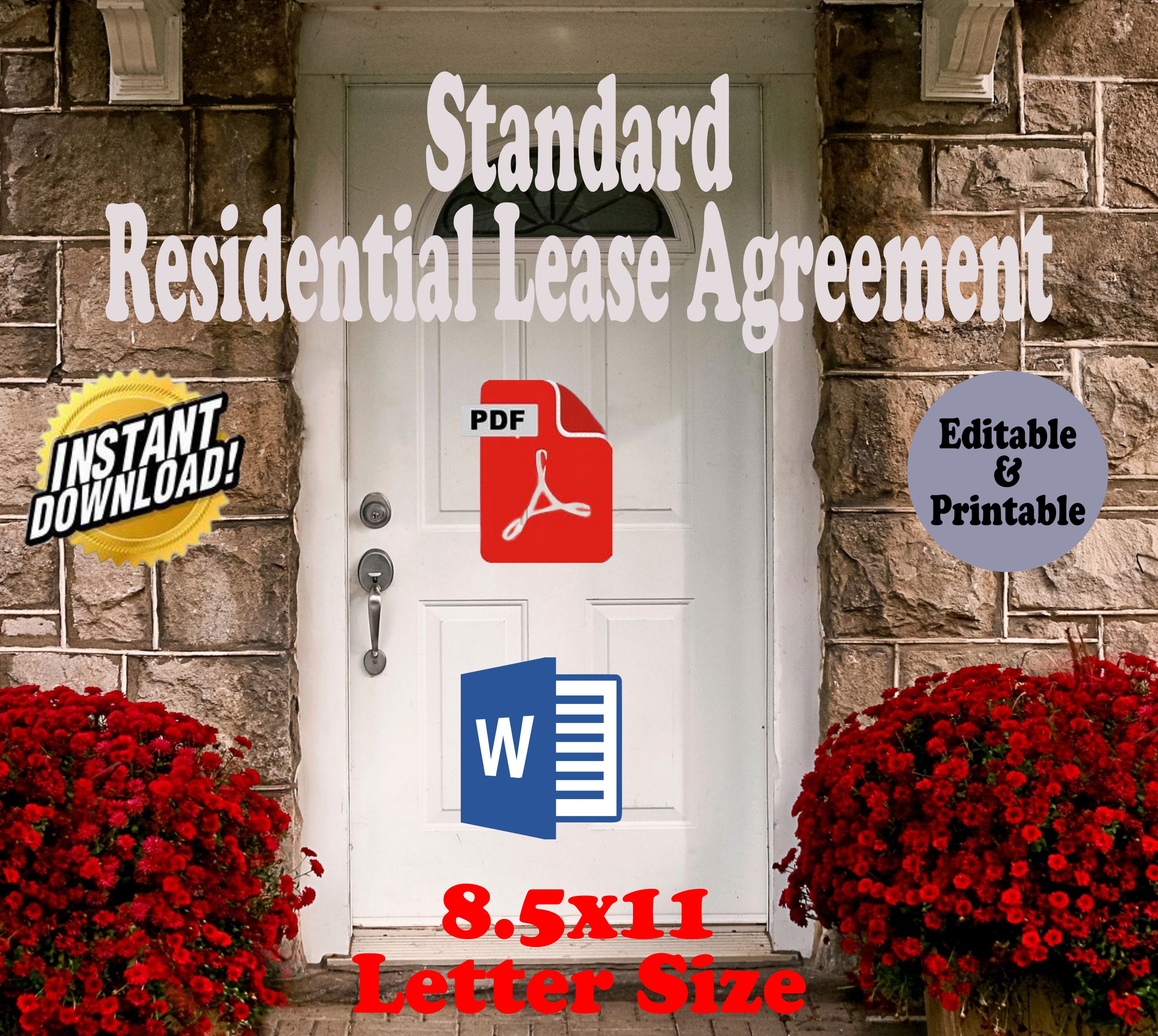 Standard Residential Lease Agreement / Landlord Lease Agreement ...
