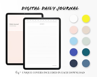 Digital Diary Goodnotes Templates for iPad - Etsy