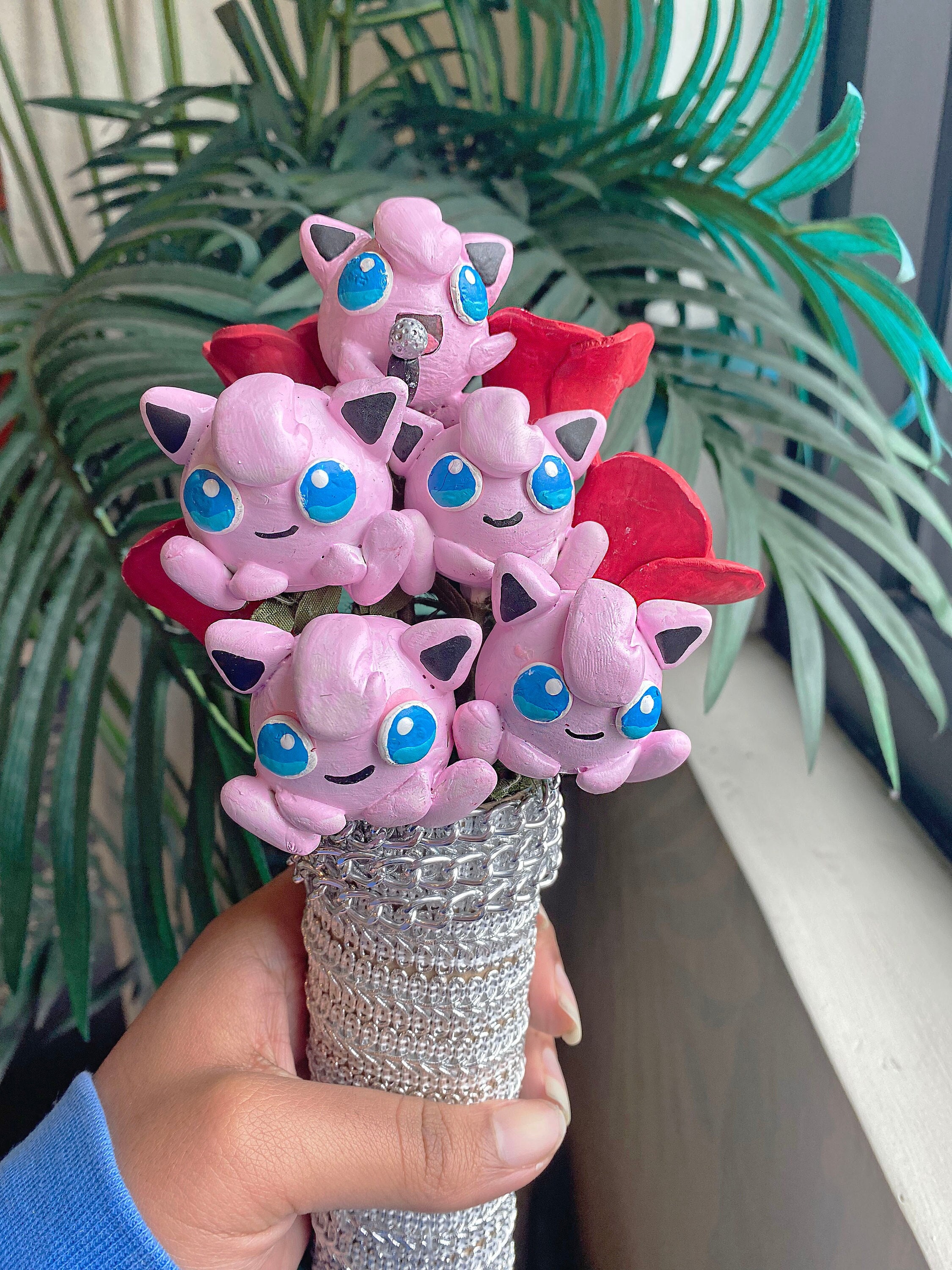 Jigglypuff Flower Bouquet - Etsy
