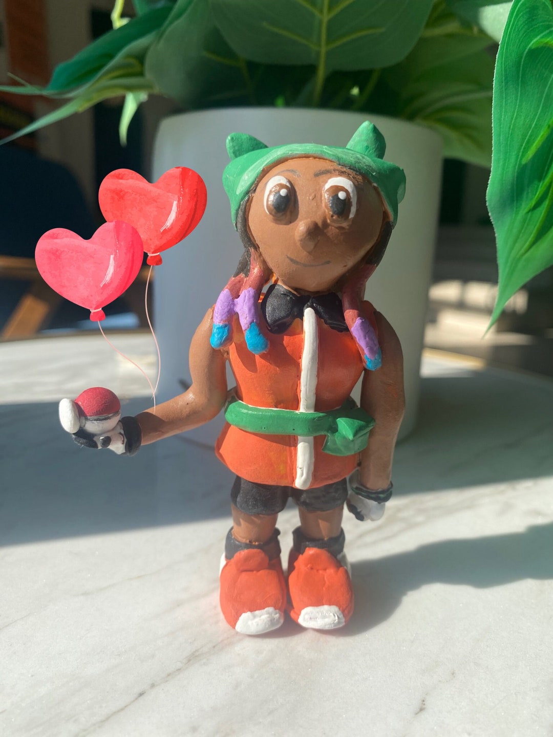 Custom Valentines Day Pokemon Trainer Figurine - Etsy