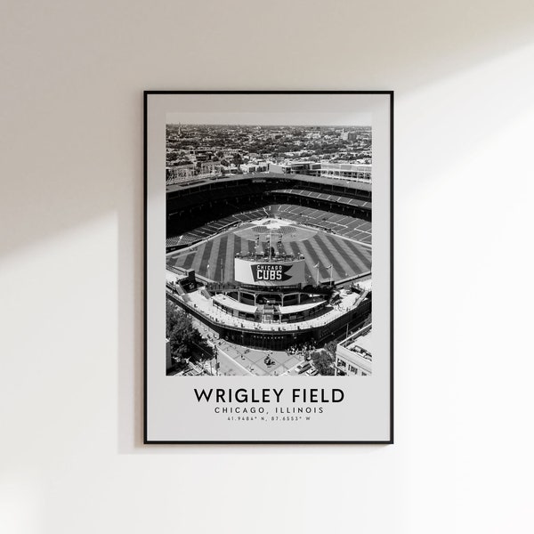 Chicago Cubs Print - Etsy