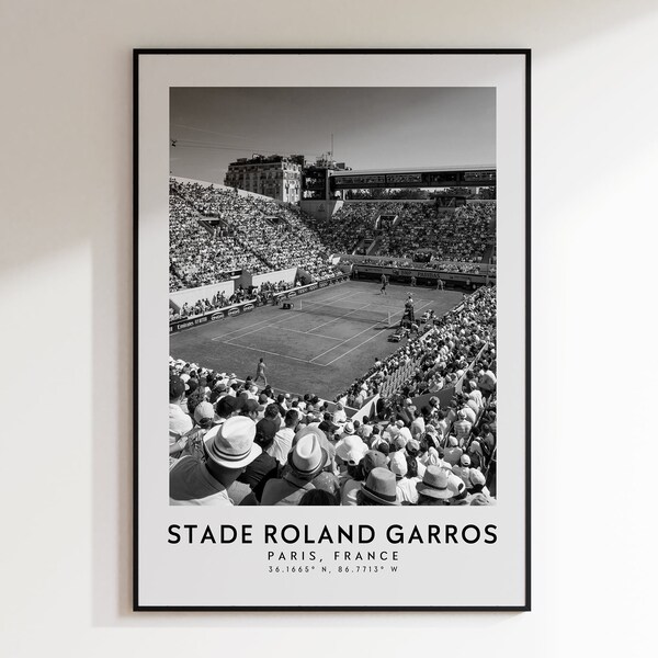 Roland Garros Poster - Etsy